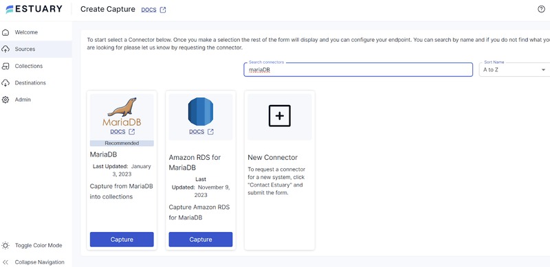 How to Connect MariaDB to Databricks: 2 Easy Methods | Estuary