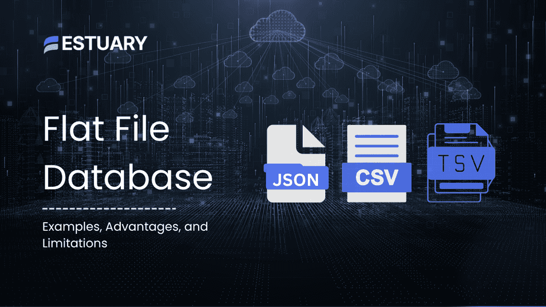 Flat File Database: Definition, Examples, Advantages, and Limitations | Estuary