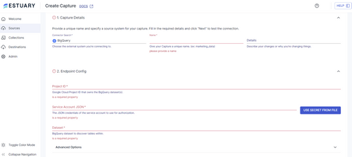 How to Move Data from BigQuery to Snowflake Fast and Easily | Estuary