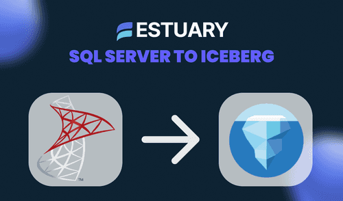 SQL Server to Apache Iceberg: Real-Time Sync with Zero Code | Estuary