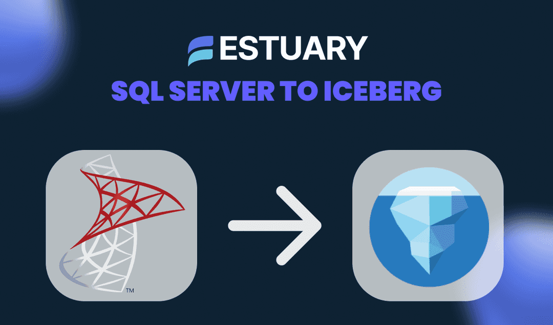 SQL Server to Apache Iceberg: Real-Time Sync with Zero Code | Estuary