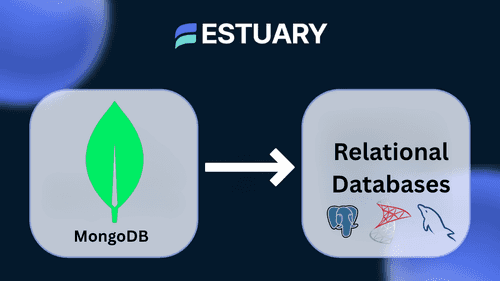 How to Integrate MongoDB with Relational Databases in Real Time (No Code) | Estuary