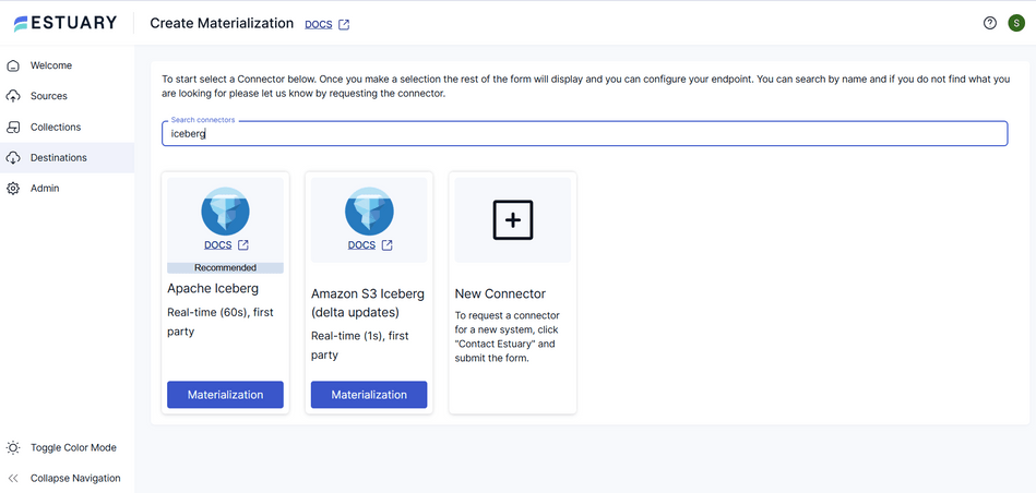 DynamoDB to Iceberg: A Real-Time CDC Pipeline with Estuary Flow