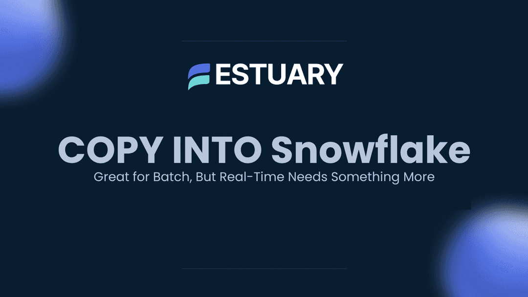 COPY INTO vs Snowpipe Streaming: Choosing the Best Way to Ingest Data ...