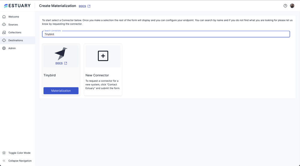 How to Build a Real-Time Freight Tracking Dashboard with Estuary & Tinybird