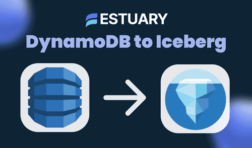 DynamoDB to Iceberg: A Real-Time CDC Pipeline with Estuary Flow