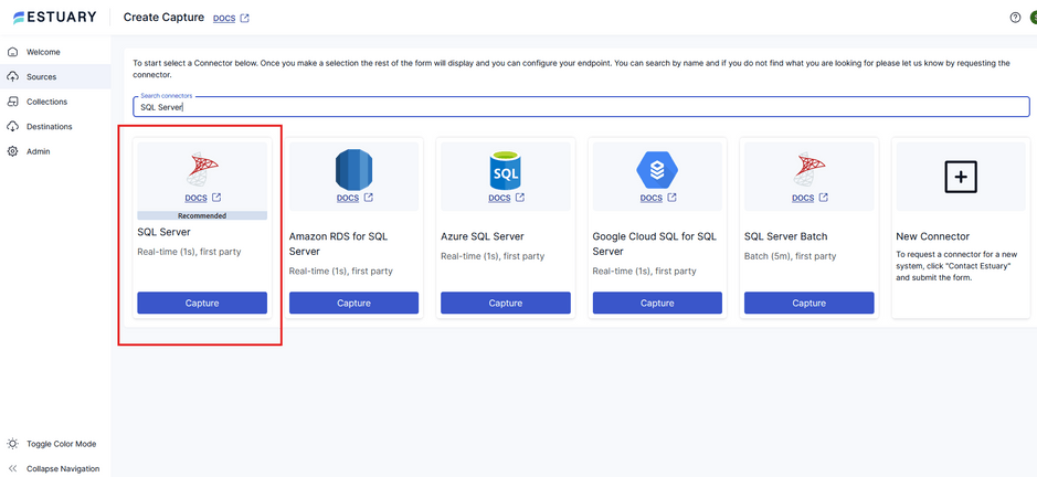How to Connect SQL Server to Microsoft Fabric in Real Time (No-Code Guide) | Estuary