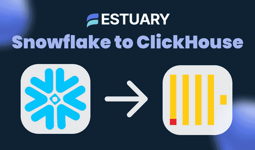 How to Move Data from Snowflake to ClickHouse: Real-Time, No-Code Guide