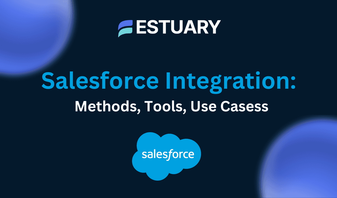 Salesforce Integration Methods Tools Use Cases And Best Practices Estuary
