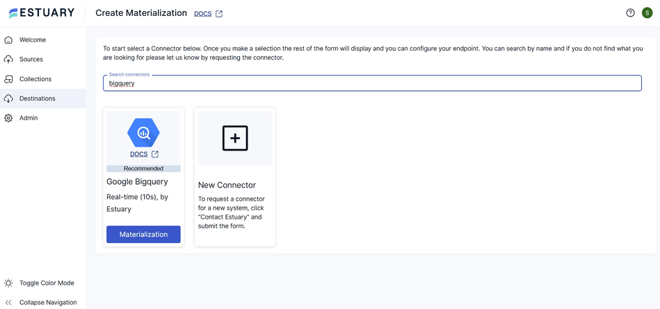How to Set Up a Real-Time Shopify to BigQuery Integration | Estuary