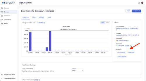 How to Build a Real-Time Freight Tracking Dashboard with Estuary & Tinybird