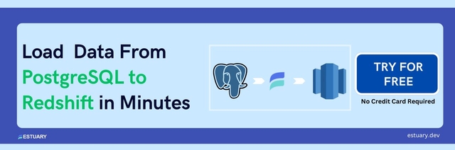How to Migrate Data From Postgres to Redshift in Minutes | Estuary