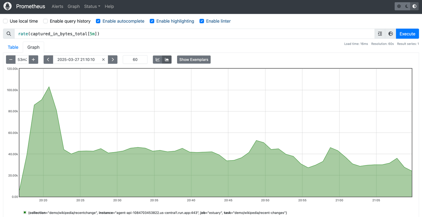 Observability for Real-Time Data Pipelines with Estuary’s OpenMetrics API